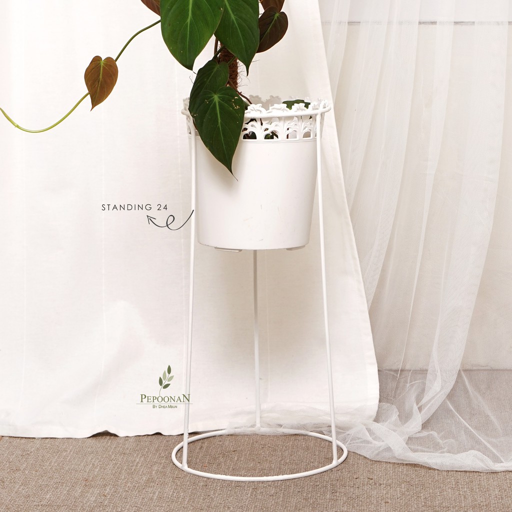 Jual Standing Pot 24 / STANDING POT TANAMAN BUNGA / STAND POT / DUDUKAN ...
