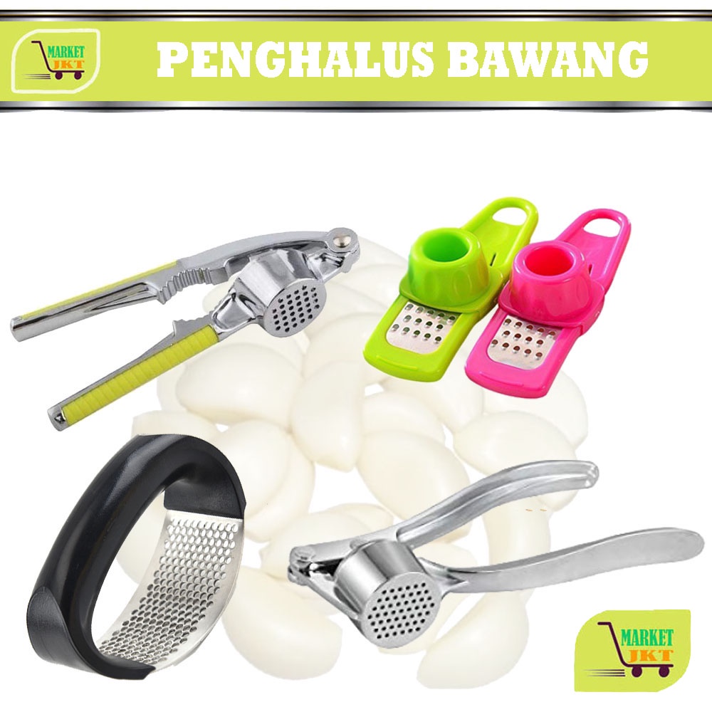 Jual PEMECAH BAWANG - PENGHALUS BAWANG PUTIH STAINLESS - GARLIC PRESS ...