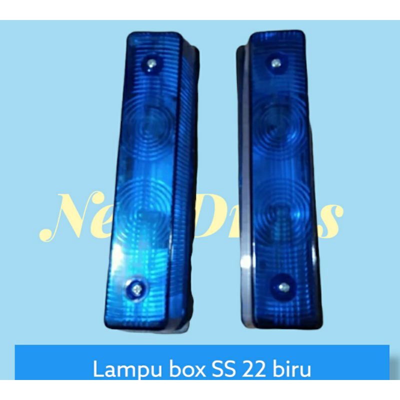 Jual LAMPU BOX MOBIL SS 22 SEPASANG (2PCS) MERAH AMBER BIRU HIJAU ...