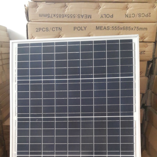 Jual Panel Surya Yunda 50WP Polikristalin 12 Volt | Shopee Indonesia