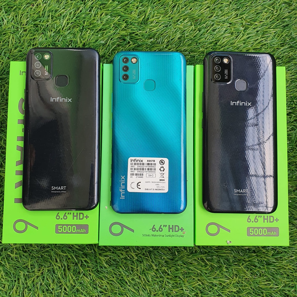 Jual HANDPHONE INFINIX SMART 6 3/64GB FULLSET SECOND SEKEN BEKAS MURAH ...
