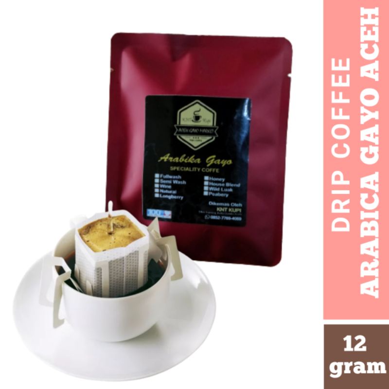 Jual KOPI ARABICA ARABIKA GAYO ACEH ASLI ORIGINAL SPECIALTY DRIP FILTER ...