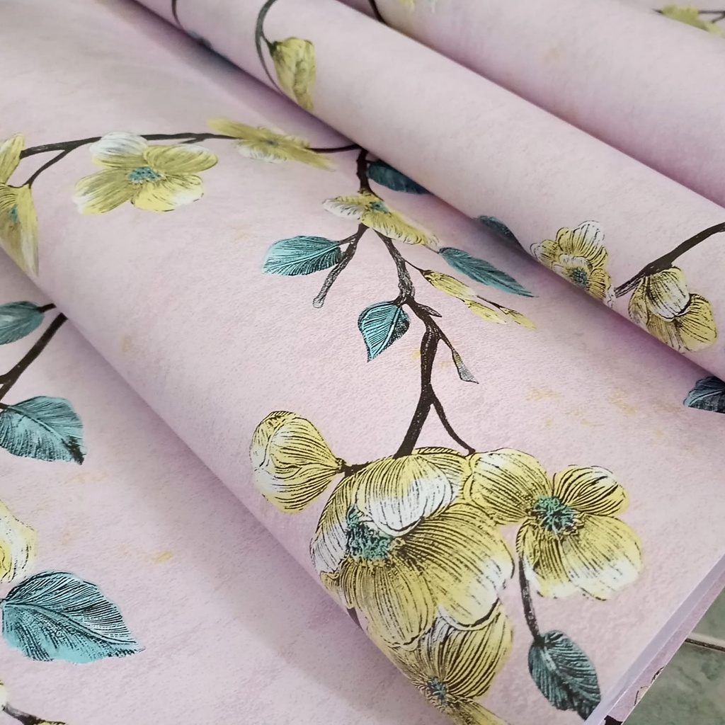 Jual Harga Spesial Wallpaper dinding sticker dinding bunga 3d bunga ...