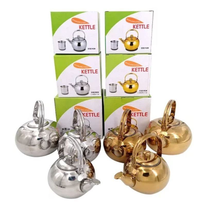 Jual Teko Emas Stainless Steel / Teko Arab / Teko Haji Umroh / Teko Air ...