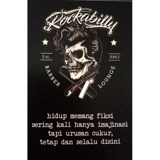 Jual Poster kata kata lucu Barbershop uk 35*48cm | Shopee Indonesia