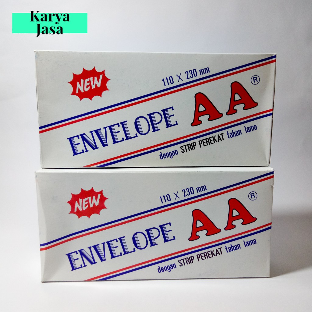 Jual AA Envelope Amplop Putih Kertas No.90 (110x230mm) | Grosir ATK ...
