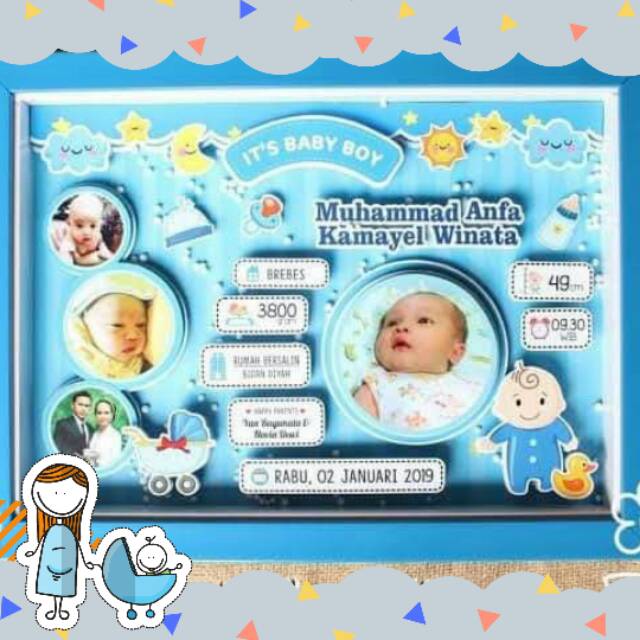 Jual DESAIN POP UP 3D BIODATA BAYI | Shopee Indonesia