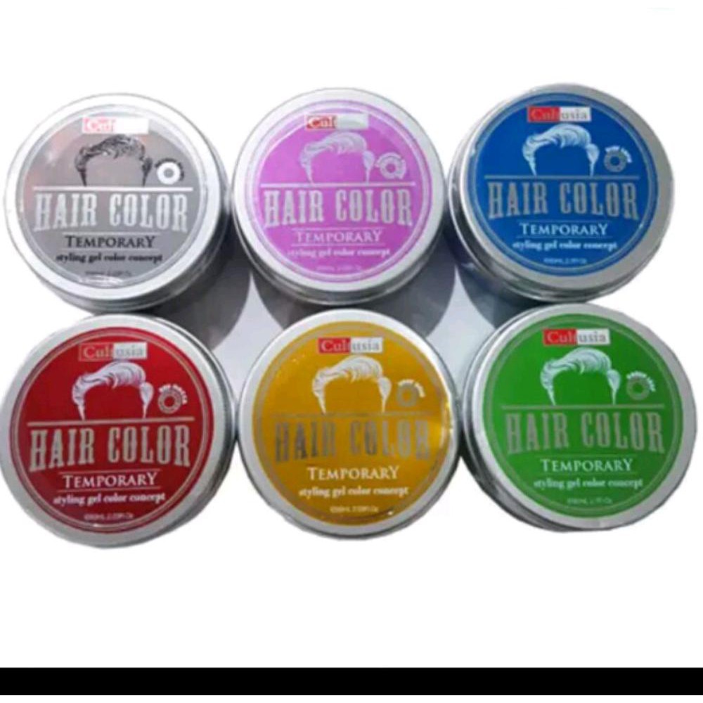 Jual Cultusia Pomade Warna Temporary Hair Color | Shopee Indonesia