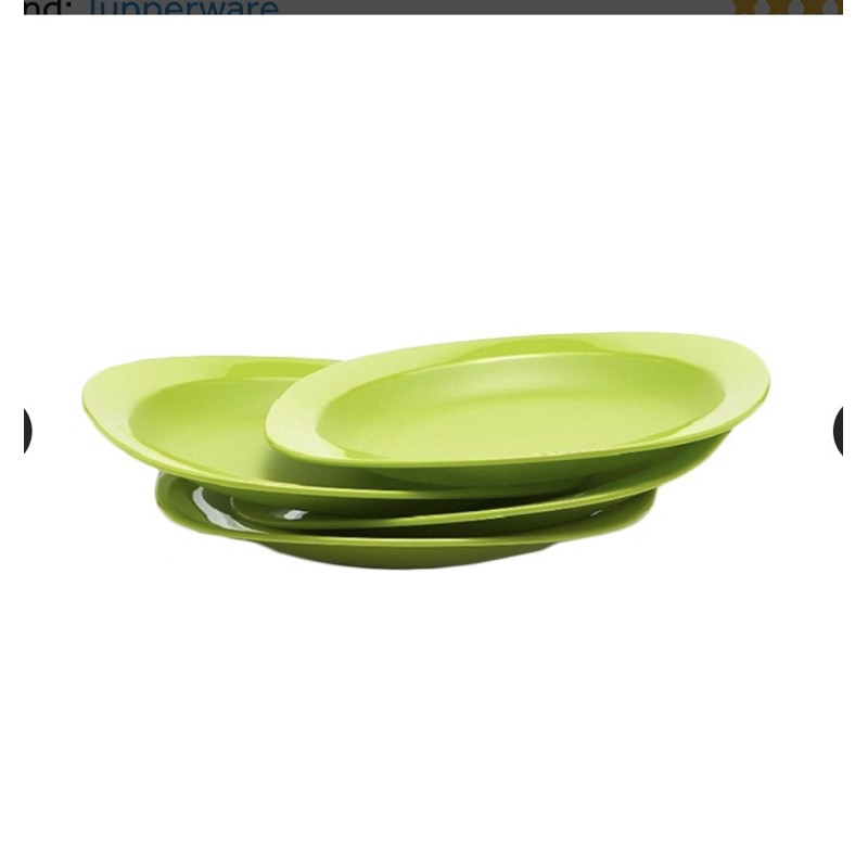 Jual large deep plate tupperware / piring tupperware | Shopee Indonesia