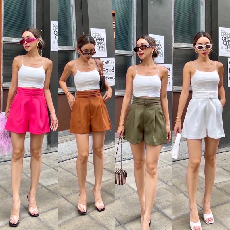 Jual READY!! Kimmy Short HW Pants Promthong Bangkok | Shopee Indonesia