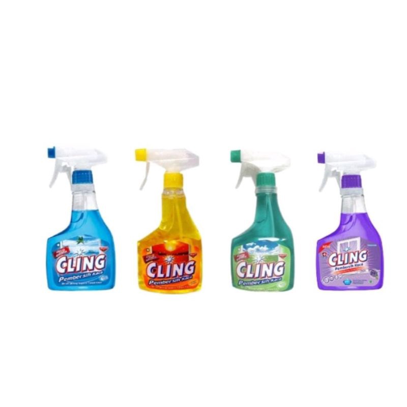 Jual Cling Pembersih Kaca Botol Spray 440ml | Shopee Indonesia