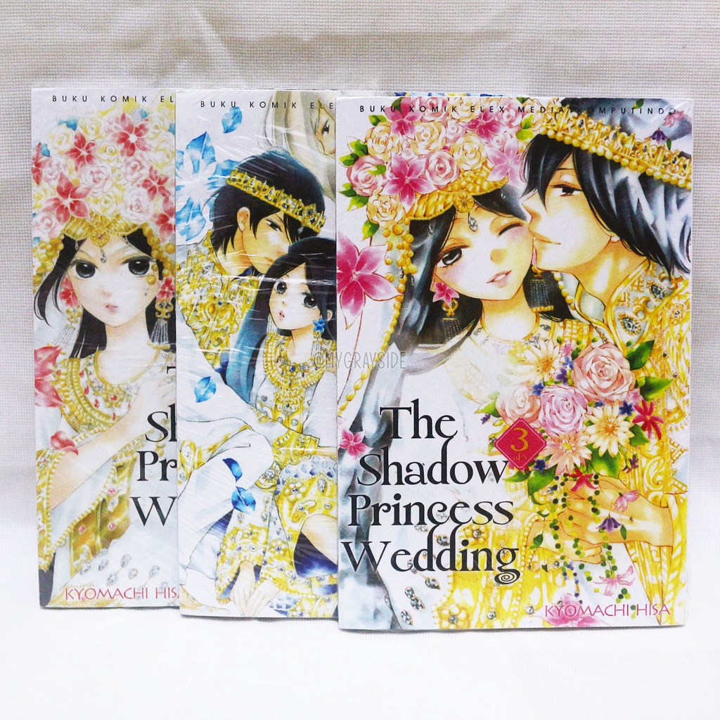 Jual Komik The Shadow Princess Wedding SET Vol. 1-3 [by Kyomachi Hisa ...