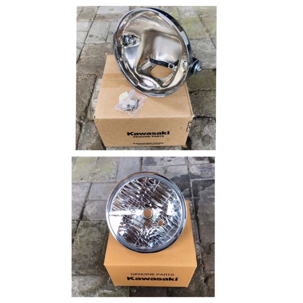 Jual Lampu Ninja Set Batok Reflektor Ring Lampu Bulat Ninja SS R ...