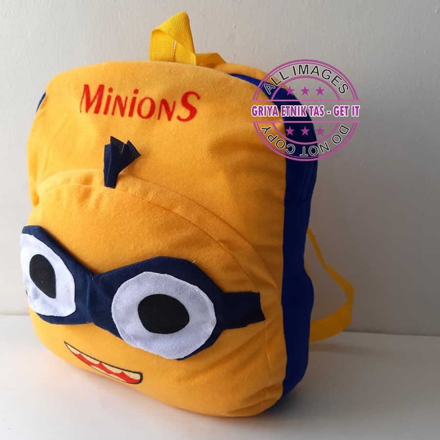 Jual Tas Ransel Sekolah Paud Tas Punggung Tas Anak TK Karakter Animasi ...