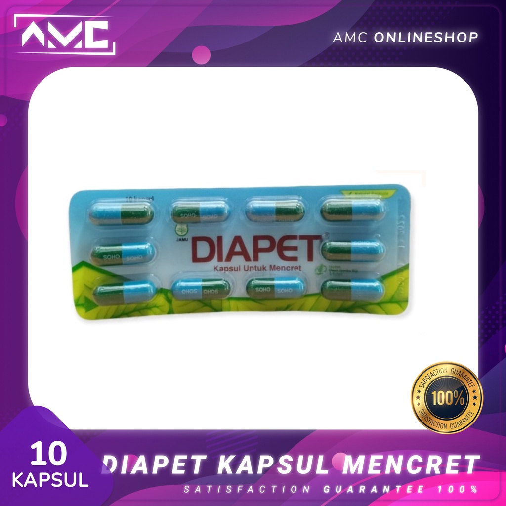 Jual STRIP- DIAPET 10 KAPSUL UNTUK MENCRET | Shopee Indonesia