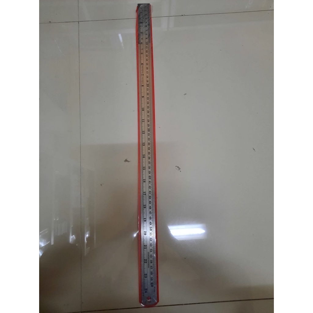 Jual TRIFELO PENGGARIS BESI 60CM RULER 60 CM | Shopee Indonesia