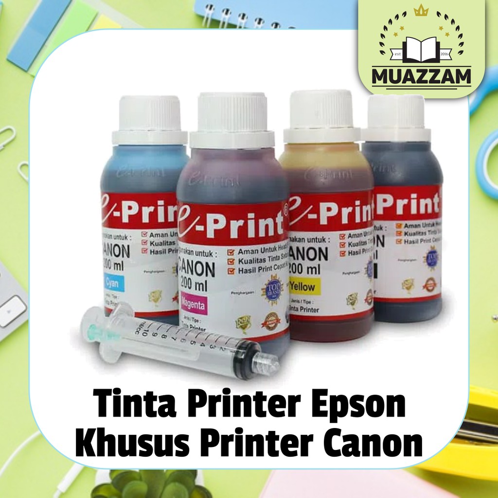 Jual E-Print Tinta Canon Printer 200ml | Shopee Indonesia