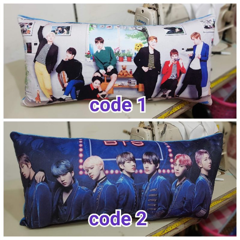 Jual Bantal BTS unofficial bisa custom | Shopee Indonesia