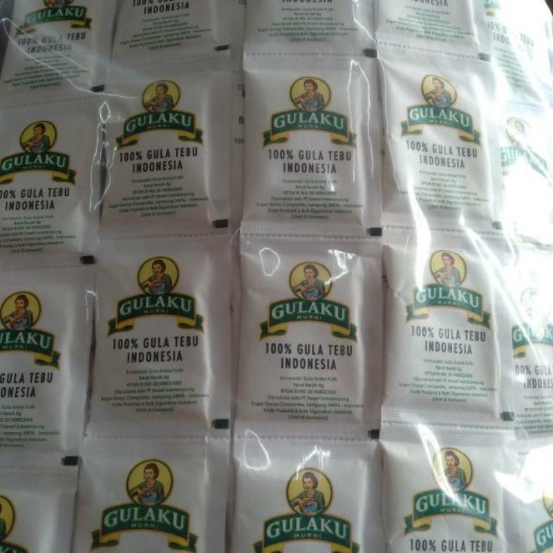 Jual GULAKU ISI 250 SACHET/75 Saset @8 GRAM STICK GULA PASIR STIK ...
