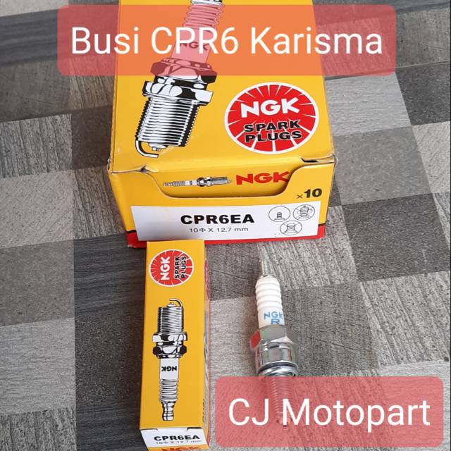 Jual BUSI NGK CPR6EA DRAT PANJANG KARISMA SUPRA X 125 MURAH DAN ...