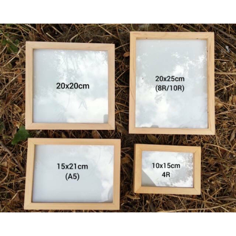 Jual Pigura Scrapframe 3D Kayu Minimalis (3cm) | Shopee Indonesia