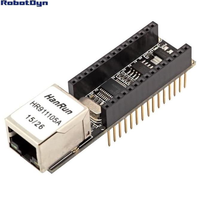 Jual Original Robotdyn Enc28j60 Ethernet Shield Module For Arduino