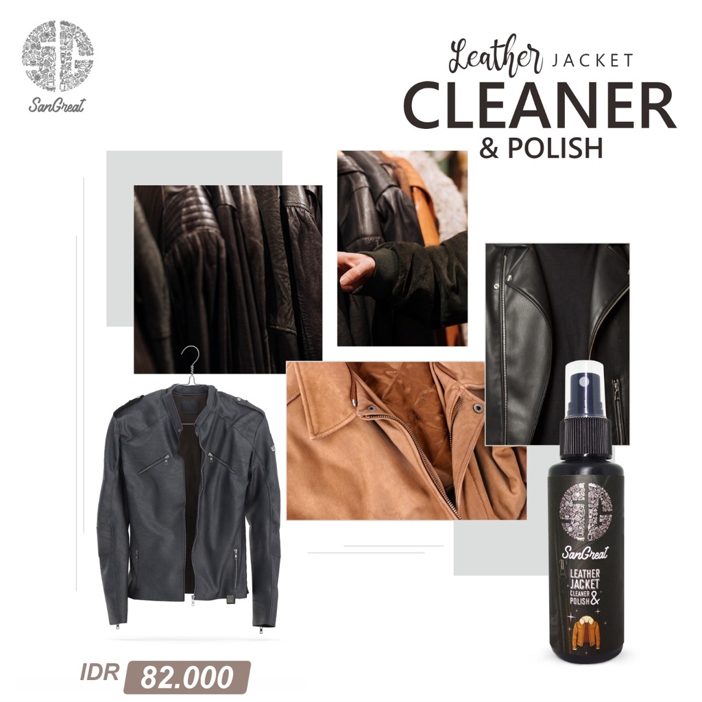 Jual Leather Jacket Cleaner and Conditioner Pembersih Jaket Kulit ...