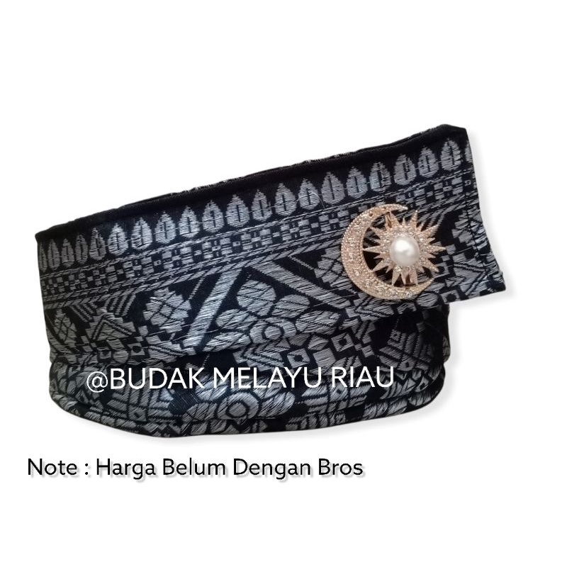 Jual TANJAK MELAYU FULL SONGKET IKAT DENDAM TAK SUDAH ORNAMEN KHAS ...