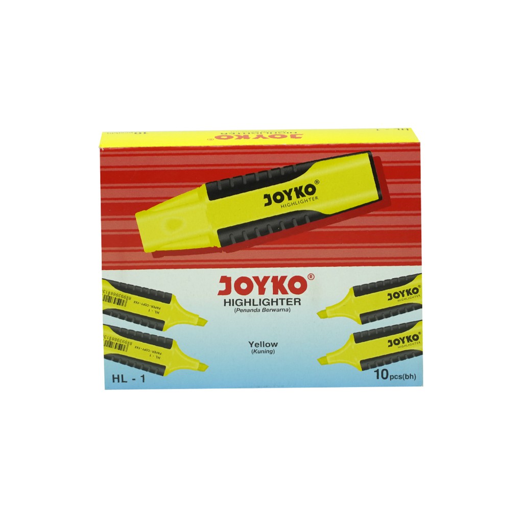 Jual Stabilo Joyko Warna Kuning / Highlighter Stabilo Joyko | Shopee ...