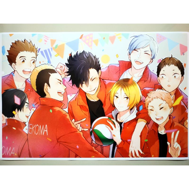 Jual Poster Anime Haikyuu 14 Nekoma | Shopee Indonesia