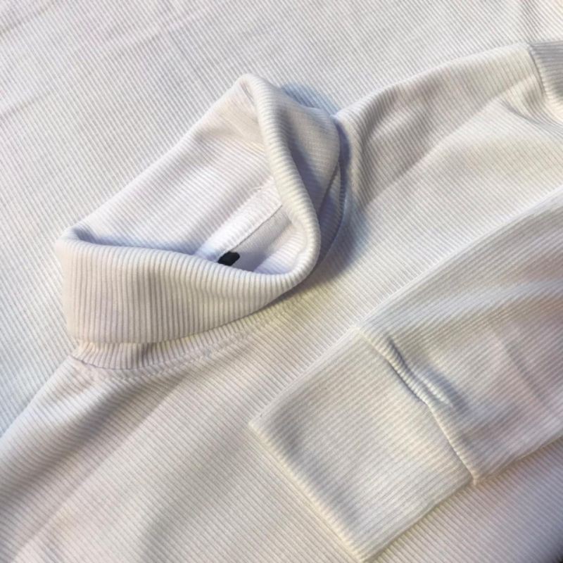 Jual Kerah Tinggi Polos Bahan Rib (Standpoint) | Shopee Indonesia