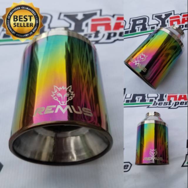 Jual Muffler pipa knalpot belakang Remus Pelangi | Shopee Indonesia