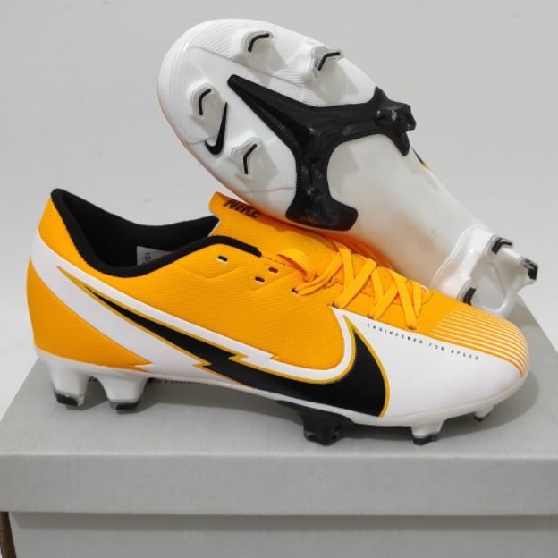 Jual Sepatu Bola Mercurial Vapor13 Academy Laser Oren Fg | Shopee Indonesia