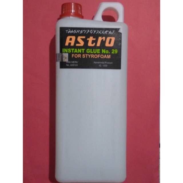 Jual Lem Gabus aka Lem Styrofoam 1lt Astro | Shopee Indonesia