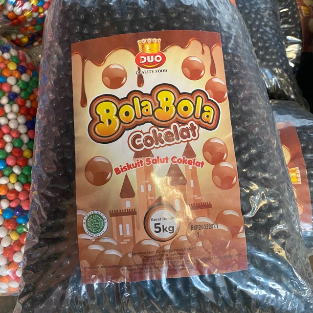 Jual PERMEN DUO BOLA BOLA COKLAT 100GR | Shopee Indonesia