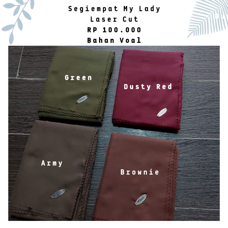 Jual SEGIEMPAT MY LADY LASER CUT | Shopee Indonesia