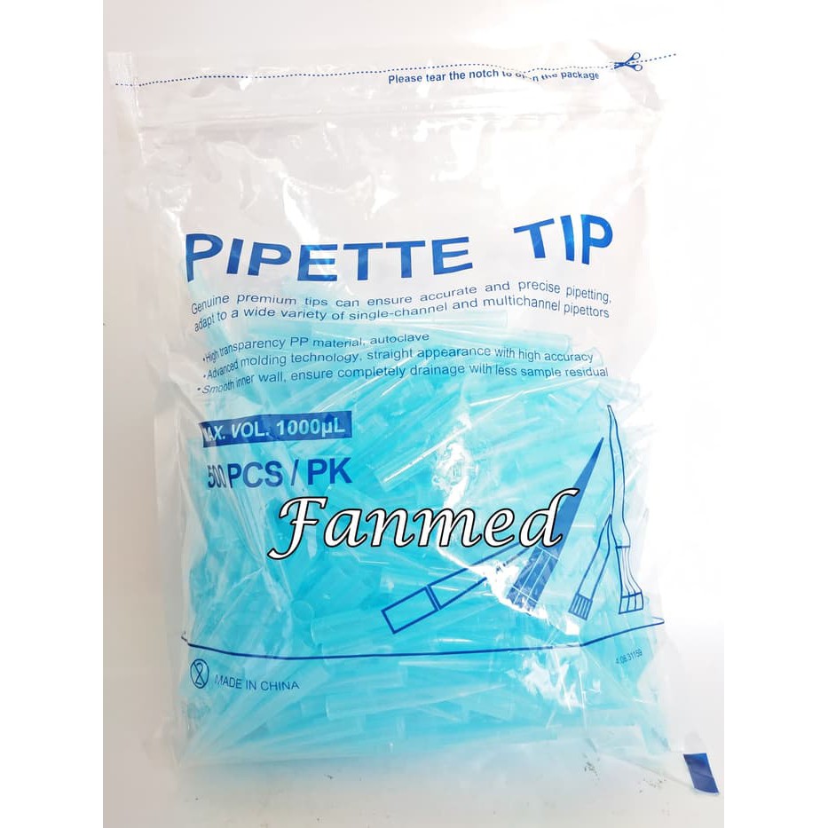 Jual Blue Tip 1000ul Onemed murah | Shopee Indonesia