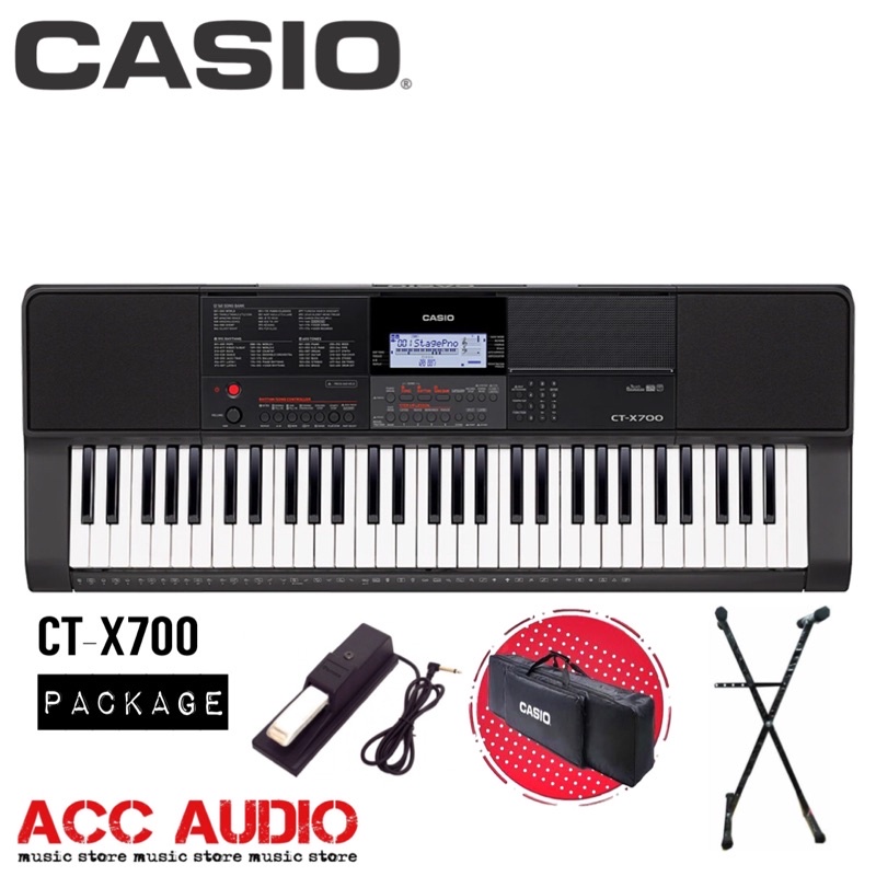 Jual Keyboard CASIO CTX700 / CT-X700 Garansi Resmi 1 Tahun | Shopee ...