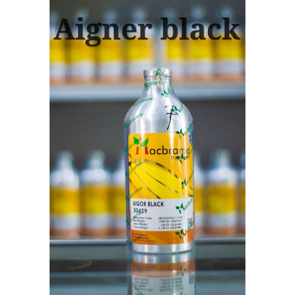 Jual AIGOR BLACK BY MACBRAME SEGEL 1 KG | Shopee Indonesia