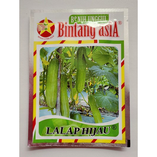 Jual Benih Biji Timun Lalap Hijau Pack - 20 Gram - Bintang Asia ...