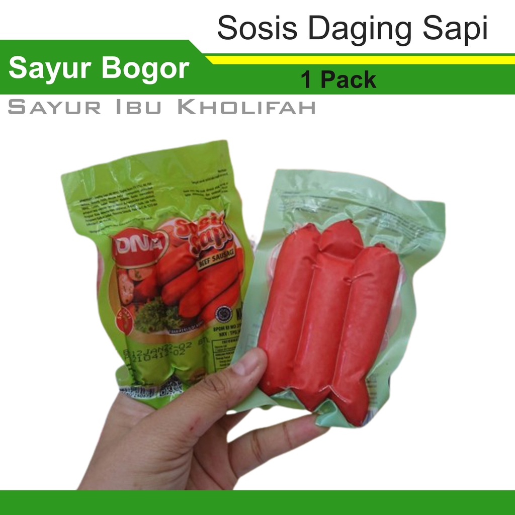 Jual Sosis Daging Sapi Isi 3 Sosis Frozen Food Makanan Beku Freshmart ...