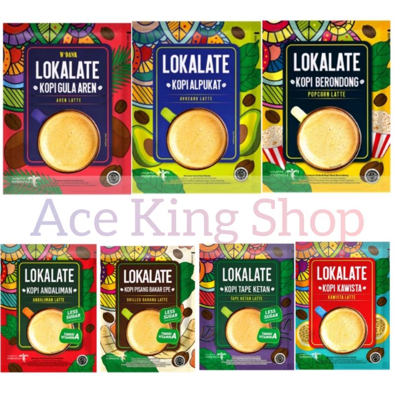 Jual Lokalate All Varian Rasa 10 Sachet | Shopee Indonesia