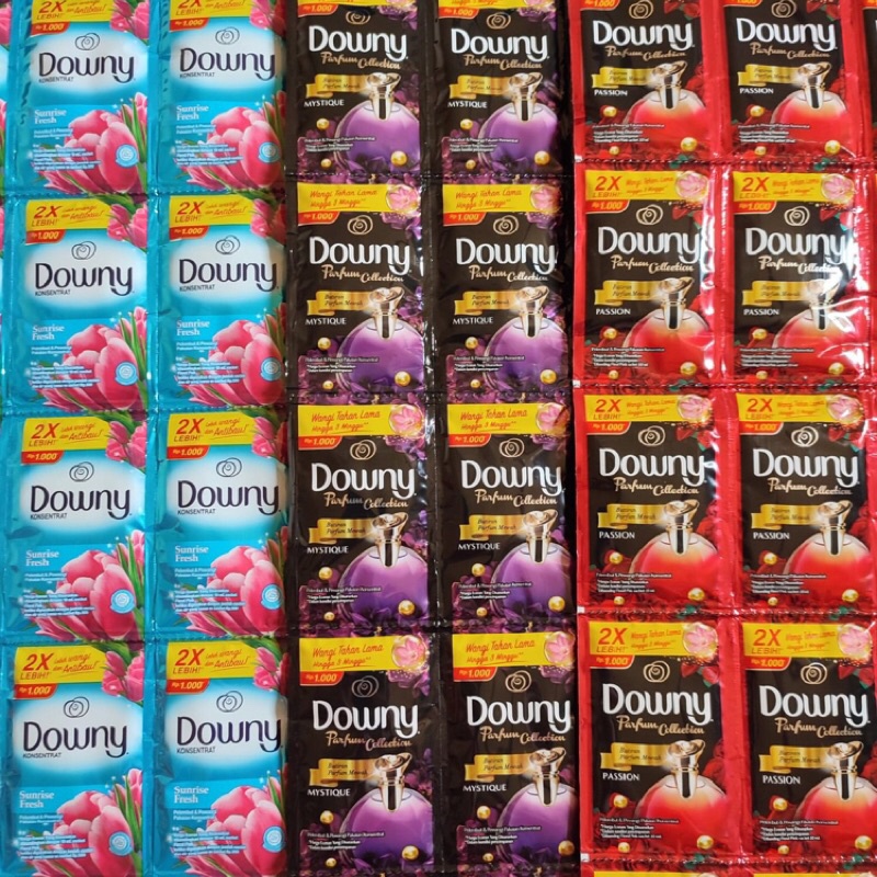Jual DOWNY SACHET 1000 (20ml x 6 SACHET) | Shopee Indonesia