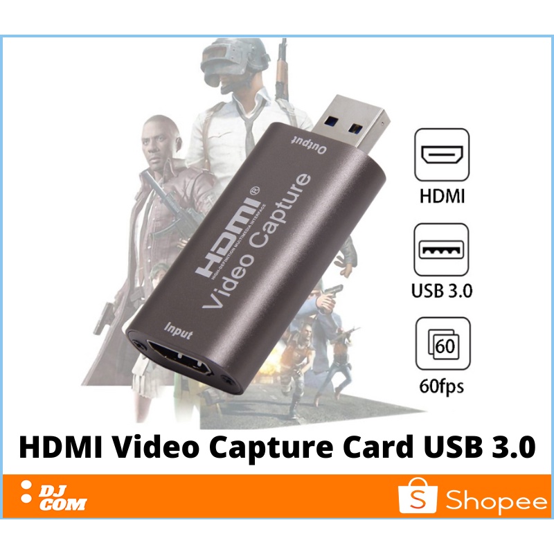 Jual HDMI Video Capture Card USB 3.0 4K Full HD 1080P 60Hz | Shopee ...