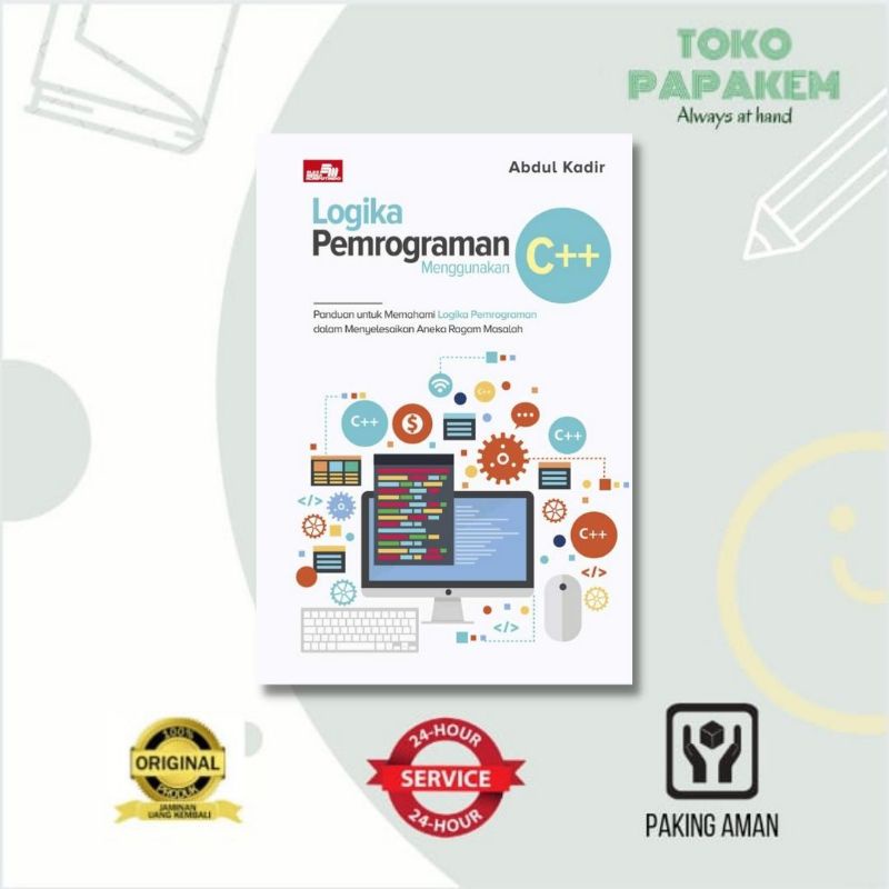 Jual Buku Computer Logika Pemrograman Menggunakan C++ | Shopee Indonesia