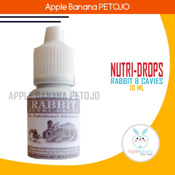 Jual Nutri Drop / Nutridrop 10 ml Vitamin Kelinci Suplemen Kelinci Dan Booster Kelinci Cavies ...