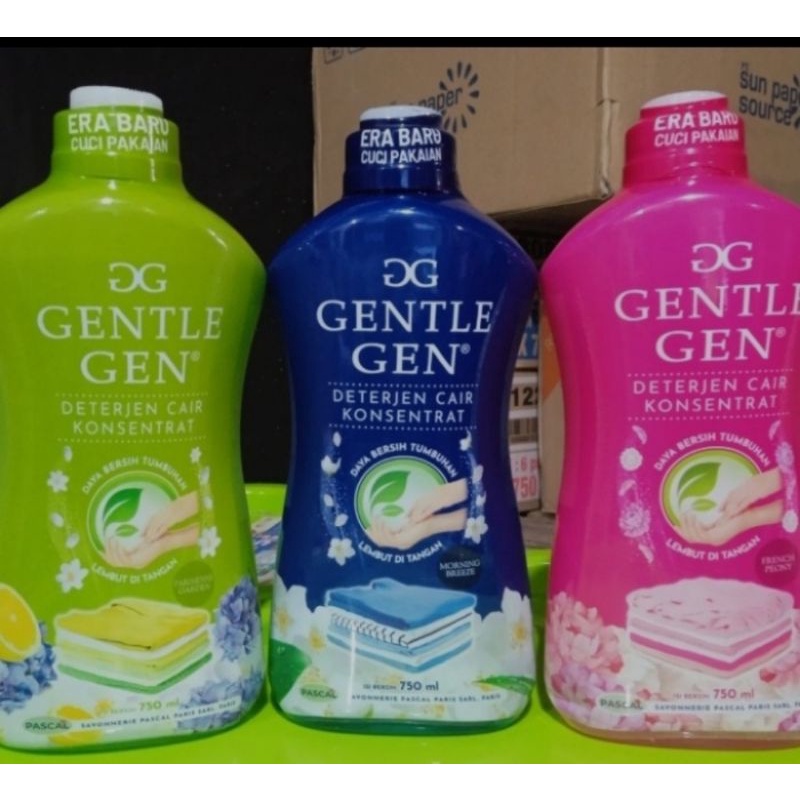 Jual GENTLE GEN BIRU 750 ML | Shopee Indonesia
