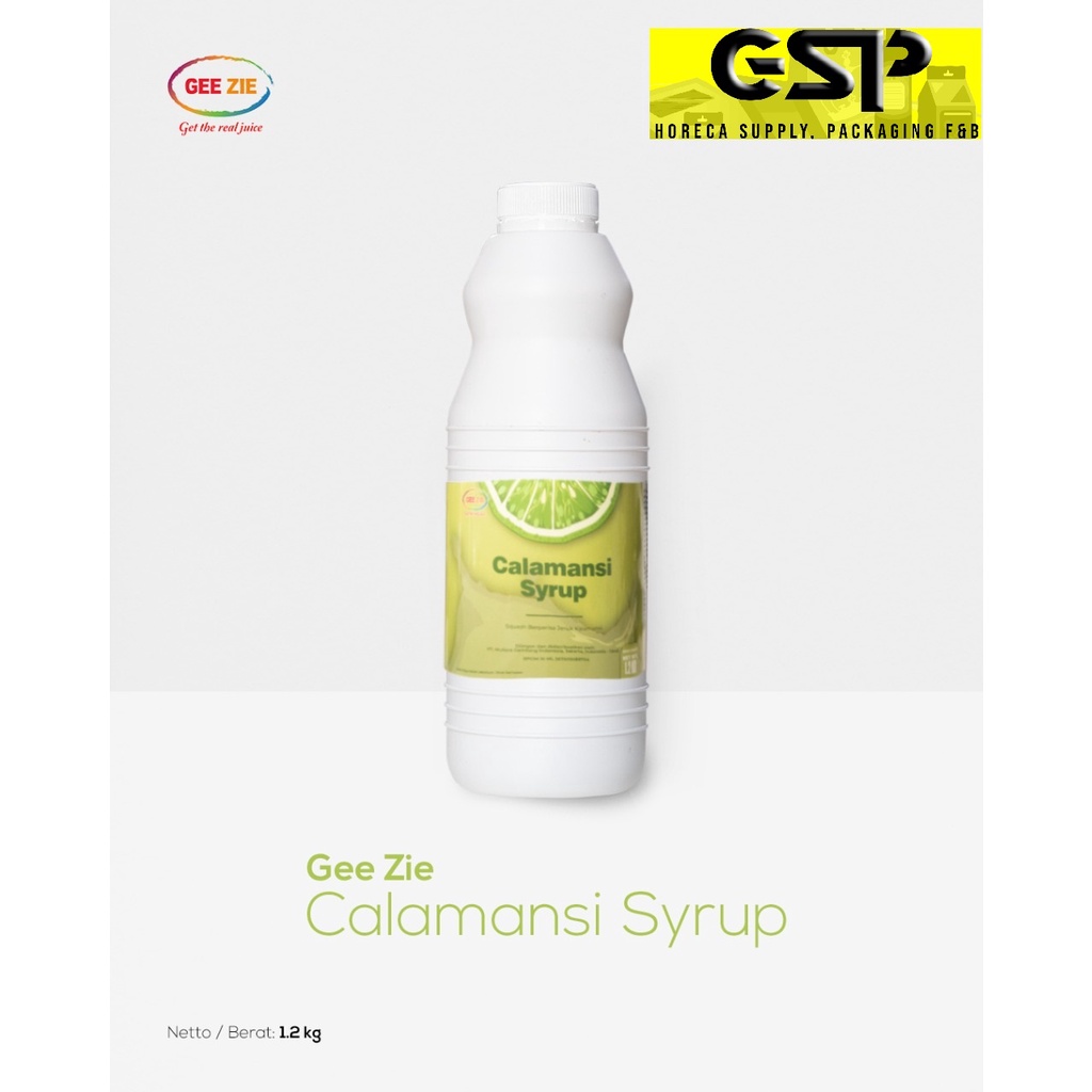 Jual GEE ZIE Calamansi syrup concentrate / Syrup Kalamansi / Sirup ...