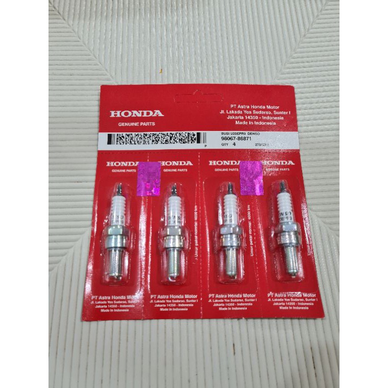 Jual Busi Denso U20 U20EPR9 Kharisma Vario Beat Vixion MX Supra 125 ...