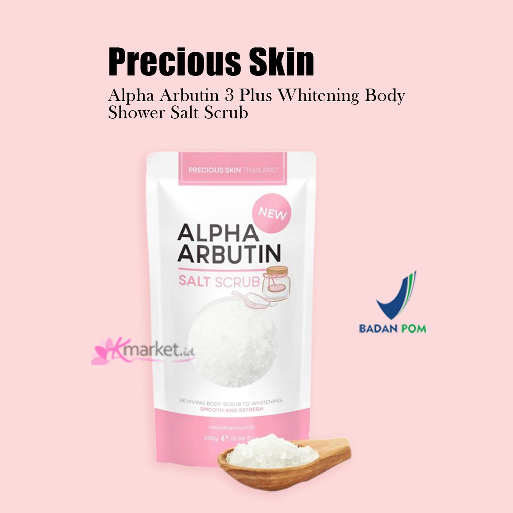 Jual [BPOM] Precious Skin Alpha Arbutin 3 Plus Whitening Body Shower ...